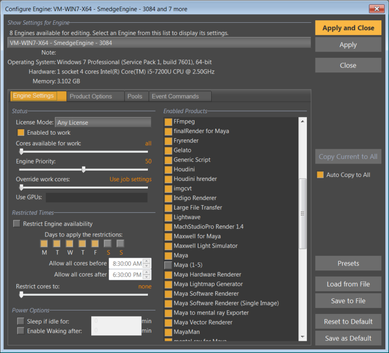 Smedge – Simple, Reliable, Powerful render management